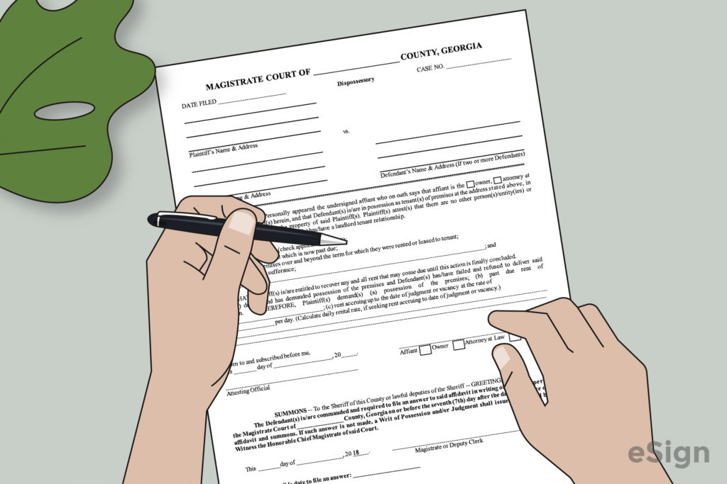 Free Georgia Eviction Notice Templates (3) | PDF | Word