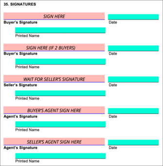 Free Real Estate Purchase Agreement Templates - PDF | Word