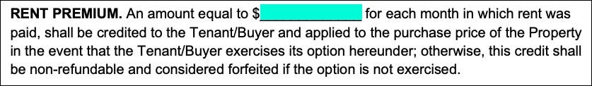 Free Rent-to-Own (Lease Option) Agreement | PDF | Word