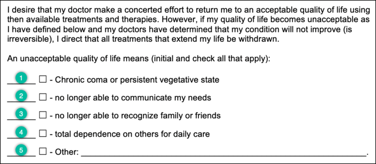 Free Advance Directive Forms - PDF | Word