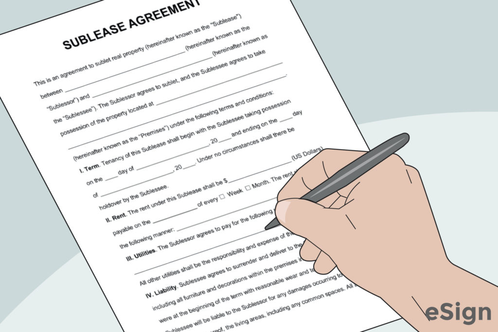 Free Sublease Agreement Template | PDF | Word