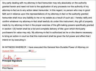 Free General Power of Attorney Forms | PDF | Word