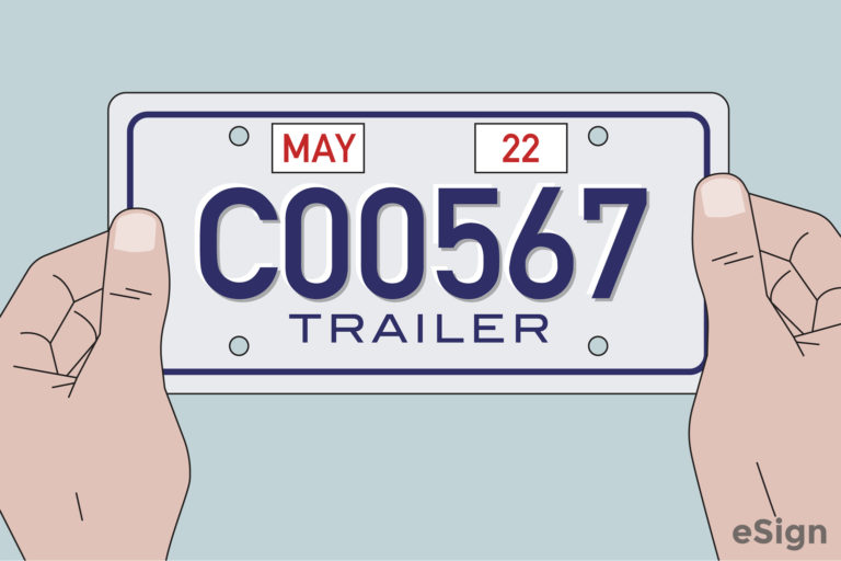 Free Trailer Bill of Sale Form | PDF | Word