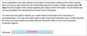 Free Background Check Adverse Action Letter | PDF | Word