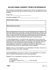 Free Blood Draw (Test) Consent Form | PDF | Word