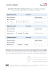 Free Capital One (360) Direct Deposit Form | PDF
