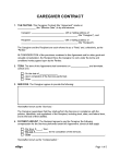 Free Caregiver Contract Template | PDF | Word