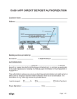 Free Cash App Direct Deposit Authorization Form | PDF | Word