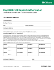 Free Citizens Bank Direct Deposit Authorization Form | PDF