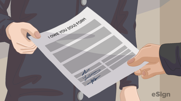 Free I Owe You (IOU) Template | PDF | Word