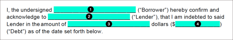 Free I Owe You (IOU) Template | PDF | Word