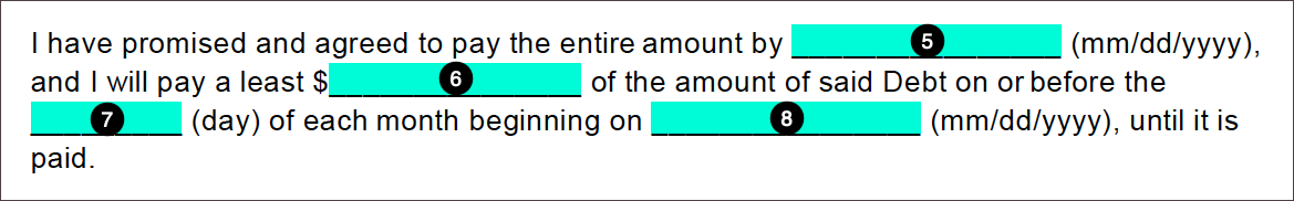 Free I Owe You (IOU) Template | PDF | Word