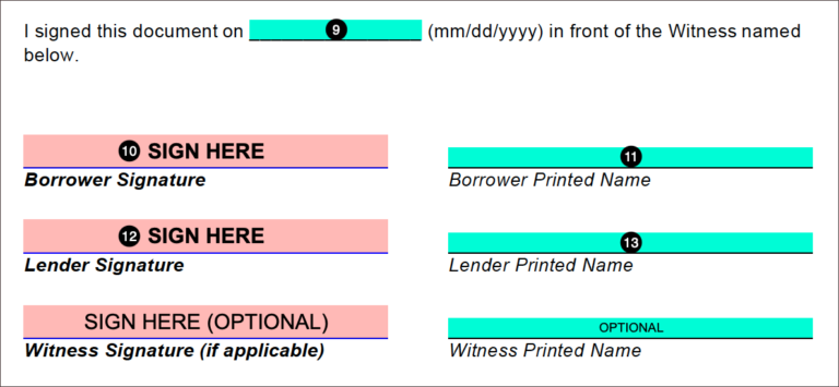 Free I Owe You (IOU) Template | PDF | Word