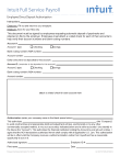 Free Intuit (QuickBooks) Direct Deposit Form | PDF