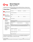 Free KeyBank Direct Deposit Authorization Form | PDF