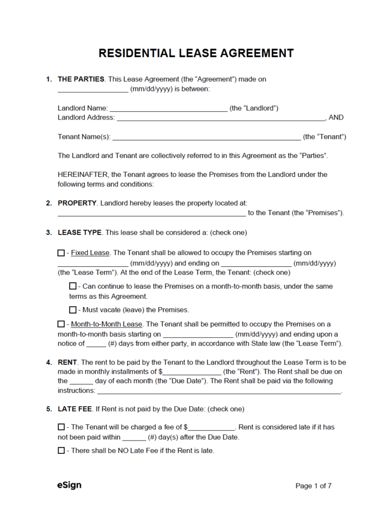 Free Name Change Lease Amendment Form | PDF | Word