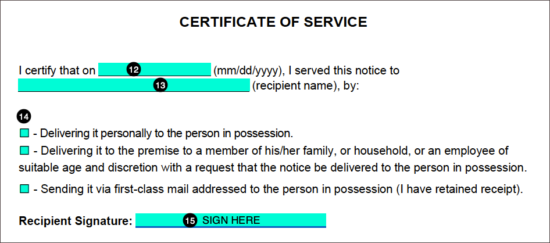 Free Notice to Pay or Quit Templates | Late Rent - PDF | Word