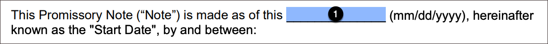 Free Promissory Note Template - PDF | Word
