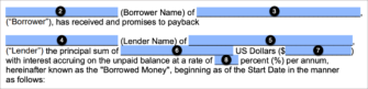 Free Promissory Note Template - PDF | Word
