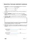 Free Residential Purchase Agreement Addendum | PDF | Word