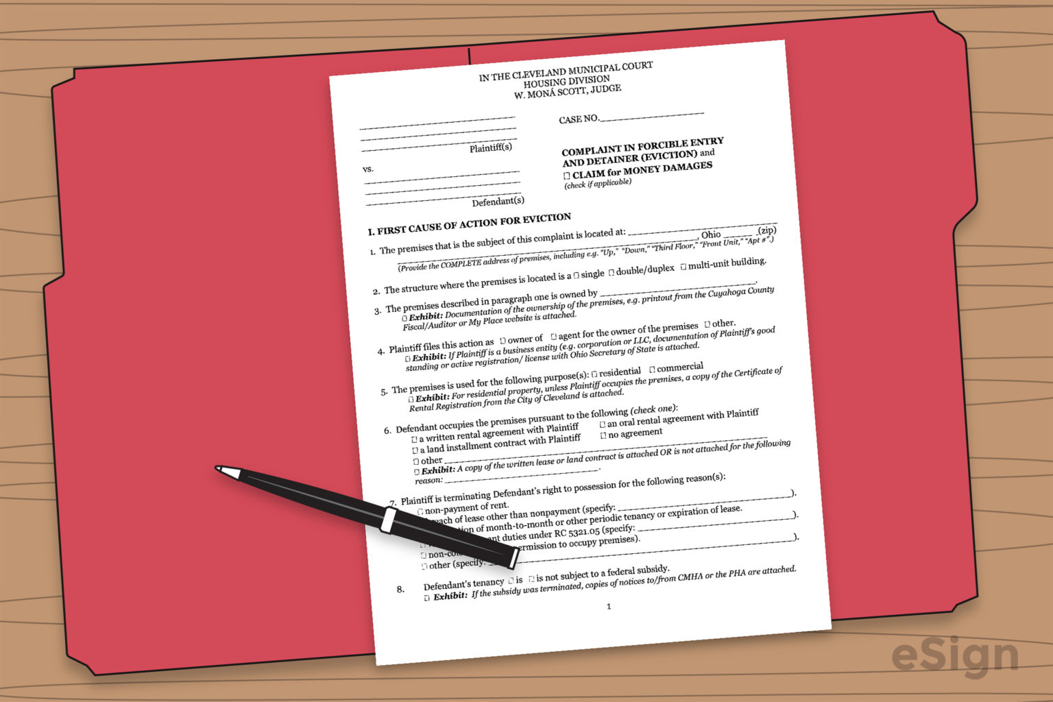 Free Ohio Eviction Notice Templates (4) | PDF | Word