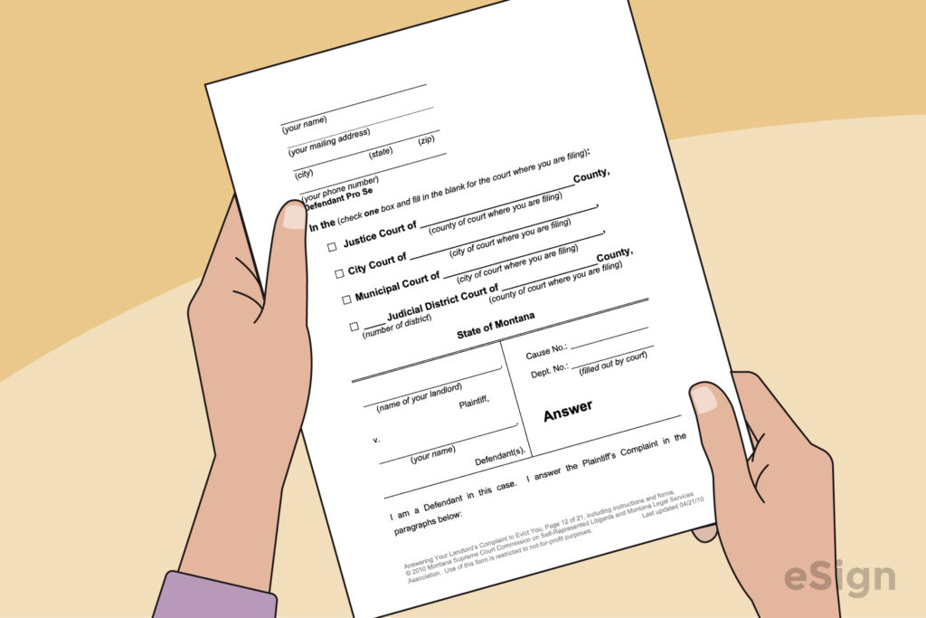 Free Montana Eviction Notice Templates (7) | PDF | Word