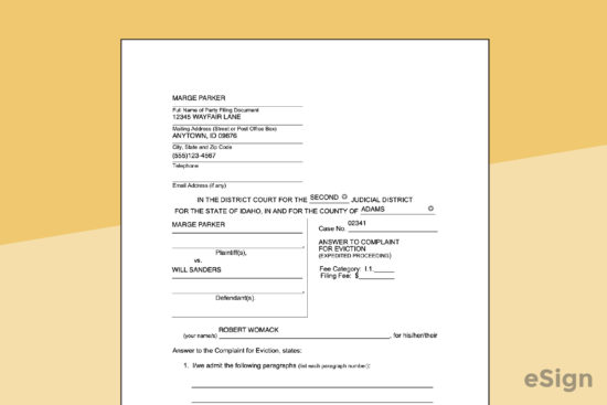 Free Idaho Eviction Notice Templates (4) | PDF | Word