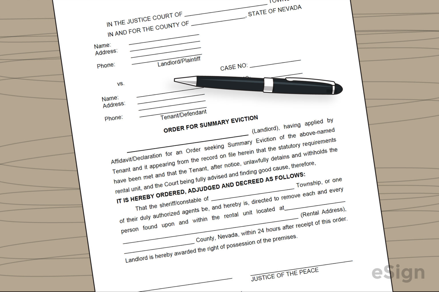 Free Nevada Eviction Notice Templates (8) | PDF | Word