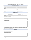Free Witness (Statement) Incident Report Template | PDF | Word